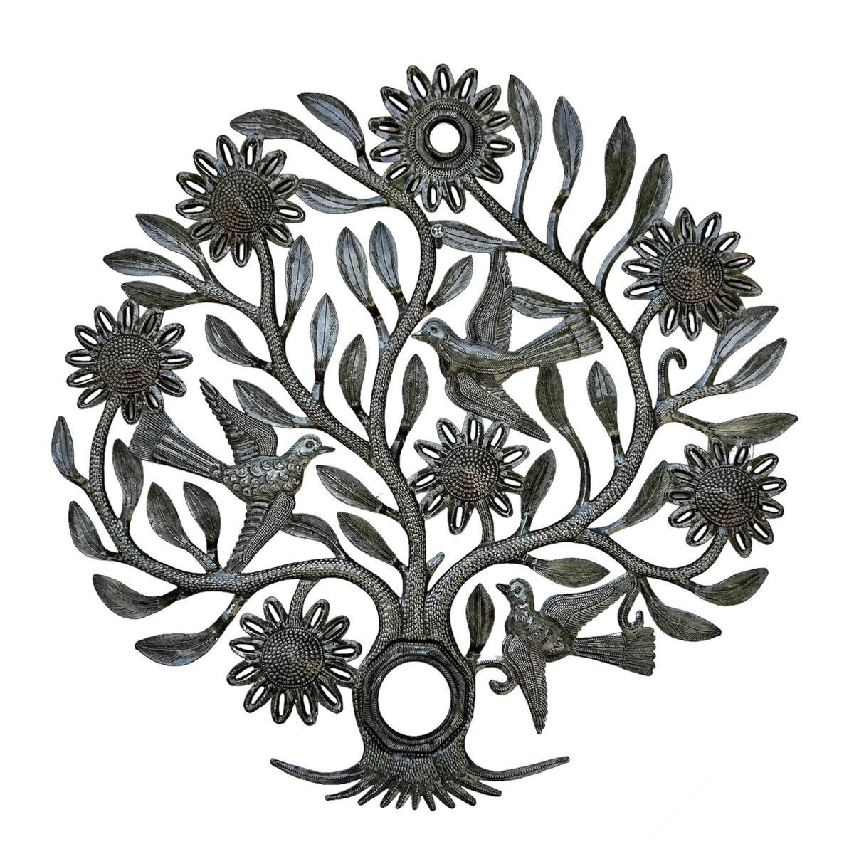 Oil Top Drum Tree And Birds – Papillon Wholesale