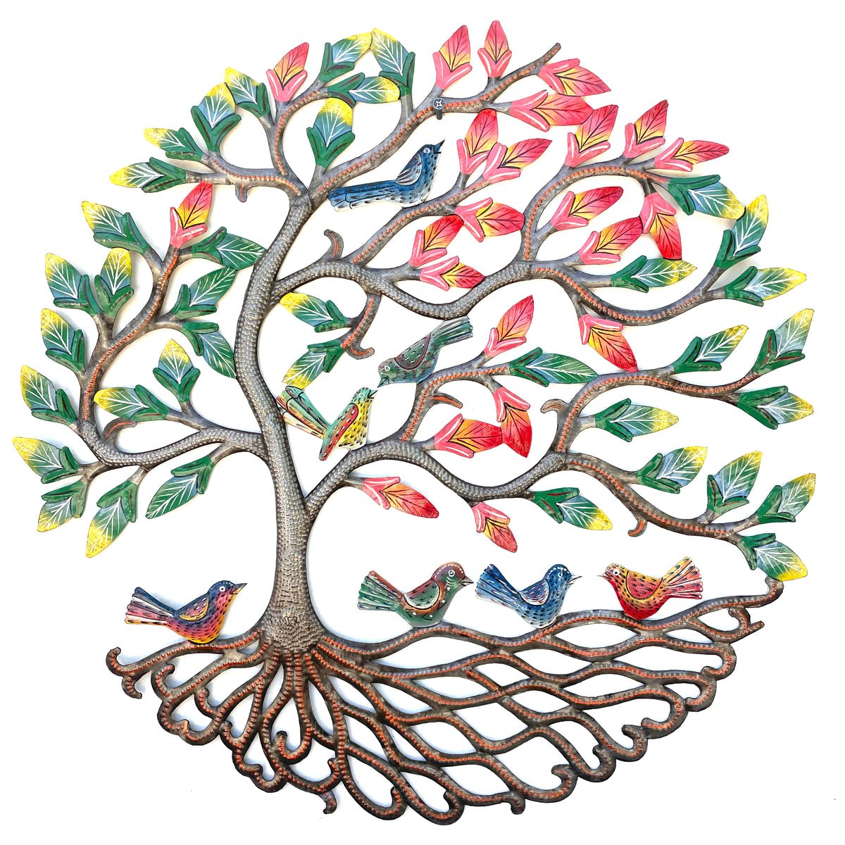 Jumbo Tree with Four Little Birds – Papillon Wholesale