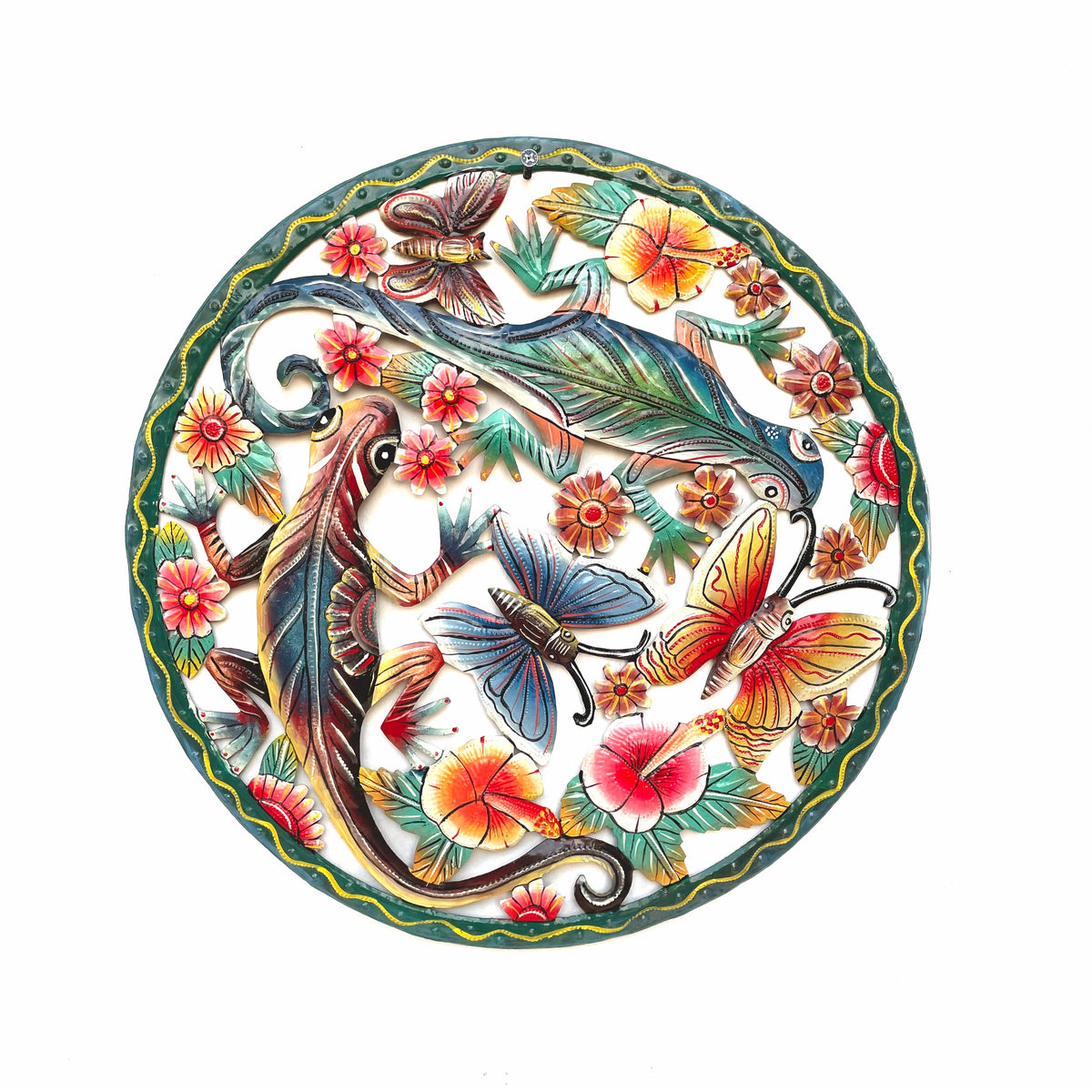 Mervil-Round Lizard and Butterfly – Papillon Wholesale