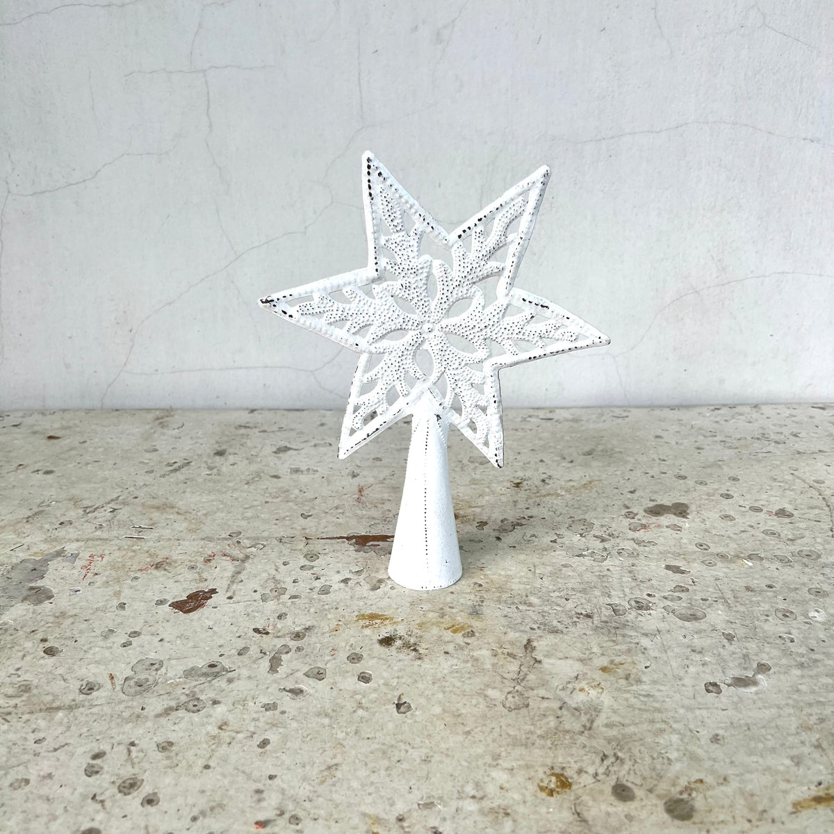 Winter White Tree Topper – Papillon Wholesale